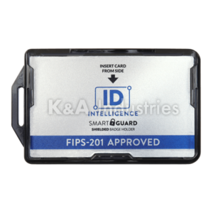 FIPS-201 Approved ID Intelligence Smart Guard Shielded Badge Holder ...